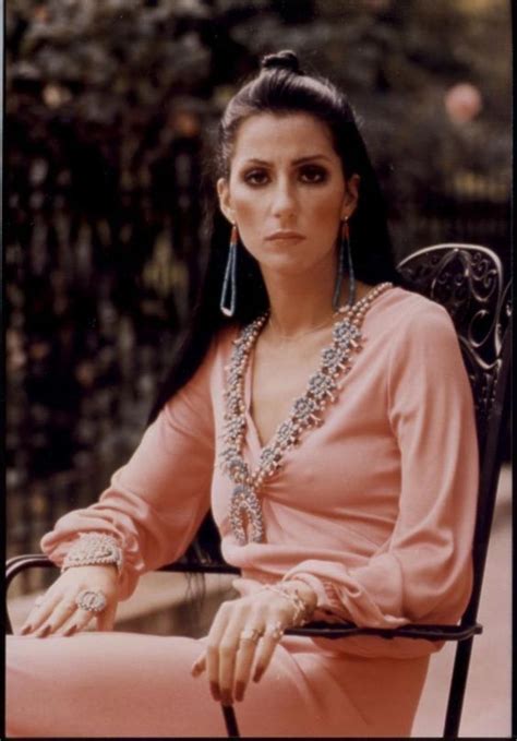 Cher Young Iconic 70s Celebrities
