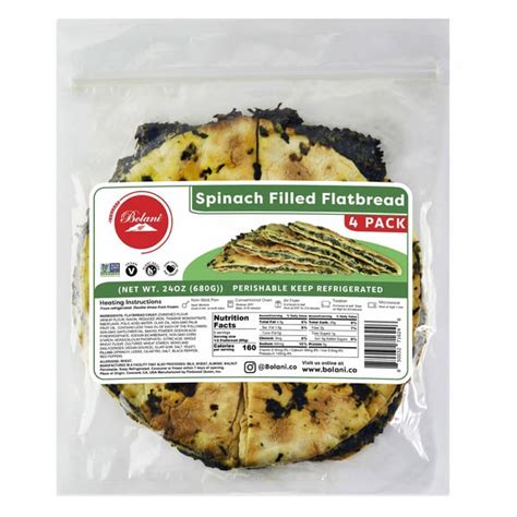 Bolani Spinach Filled Flatbread 24 Oz Same Day Delivery Costco