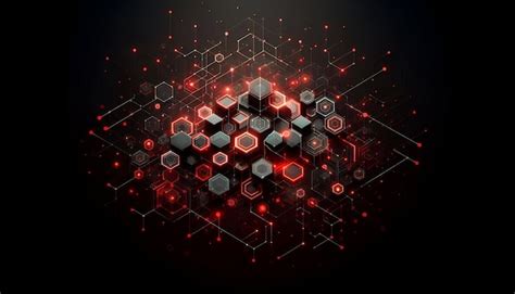 Advanced Technology Network Design Premium Ai Generated Psd