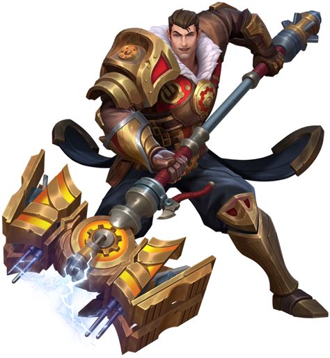 Jayce League Of Legends Render Png By Screwbattle On Deviantart