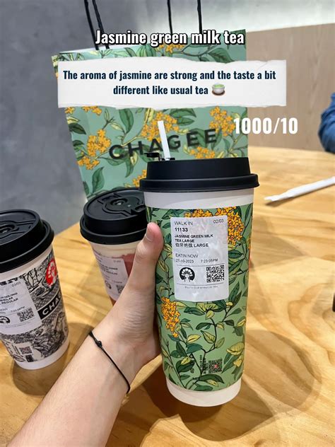 Trying Out Viral Milk Tea ‘chagee🧋 Gallery Posted By Aida Z Lemon8
