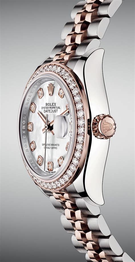 Rolex Lady Datejust Watch Oystersteel And Everose Gold M279381rbr