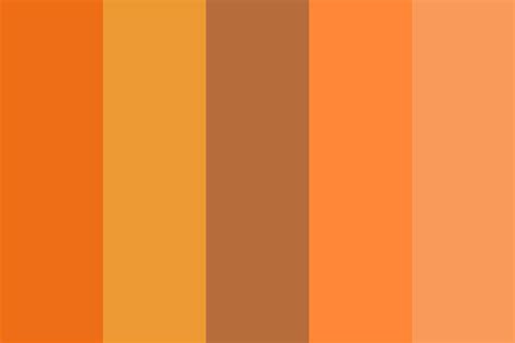 Burnt Orange Color Palette