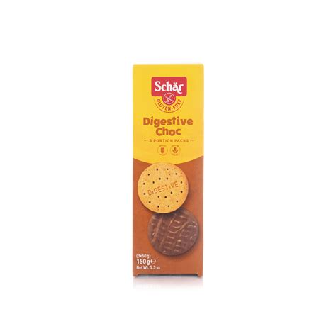 Schar Gluten Free Chocolate Digestive Biscuits 150g Waitrose Uae And Partners