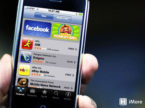 history of the app store imore