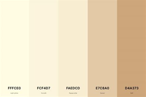 25 Best Beige Color Palettes With Names And Hex Codes In 2024 Beige