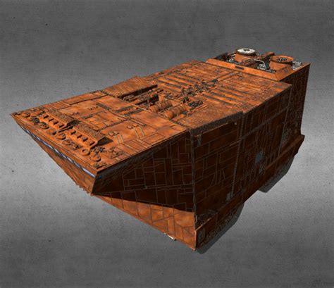 Sandcrawler 3d Model By Cosedimarco 620d220 Sketchfab