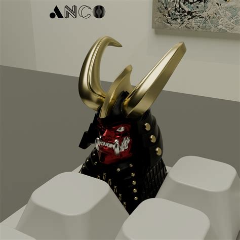 Stl File Samurai Keycaps Anco Keycap 🗡️ ・3d Printable Model To