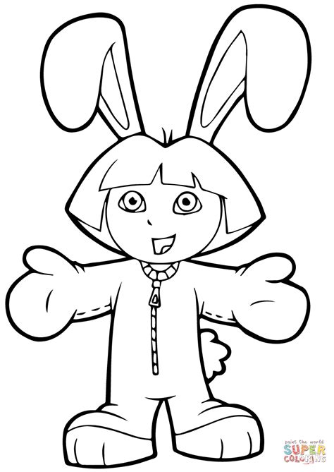Free Printable Dora Easter Coloring Pages Dinosaur Coloring Pages