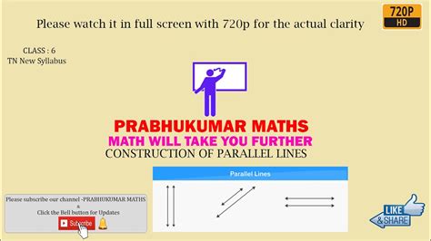 Class Maths Chapter Geometry TN New Syllabus Construction Of Parallel Lines YouTube