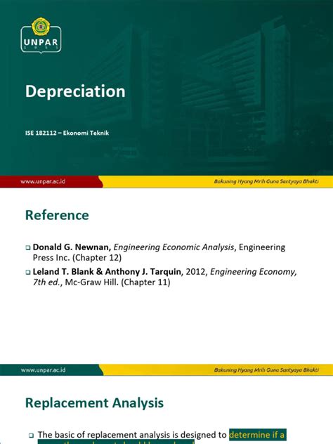 W10 Replacement Analysis Part 1 Pdf Cost Depreciation