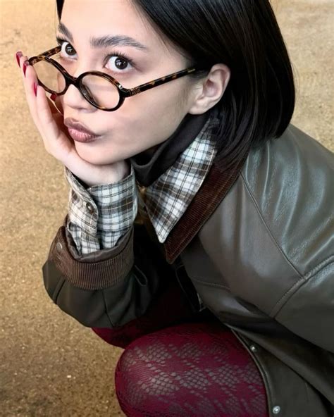 Academic Tortoiseshell Glasses Preppy Plaid Shirt