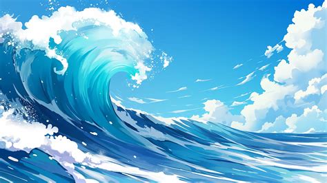 Blue Wave Wallpapers 4k Hd Backgrounds On Wallpaperbat