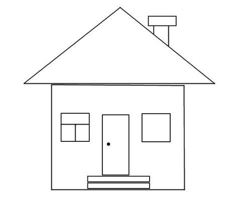 How To Make A House Using Geometric Shapes At Kathleen Northcutt Blog