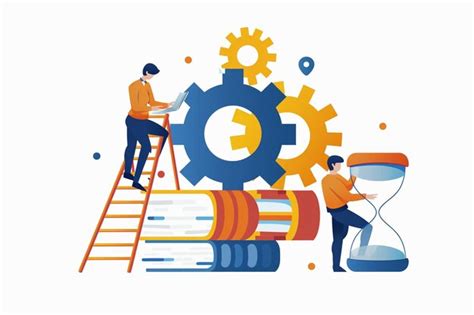 Two People Working On Coding Premium Ai Generated Vector