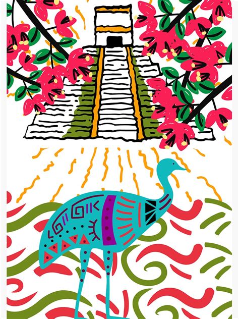 Aztec Theme Sticker For Sale By Twinsparkle Redbubble