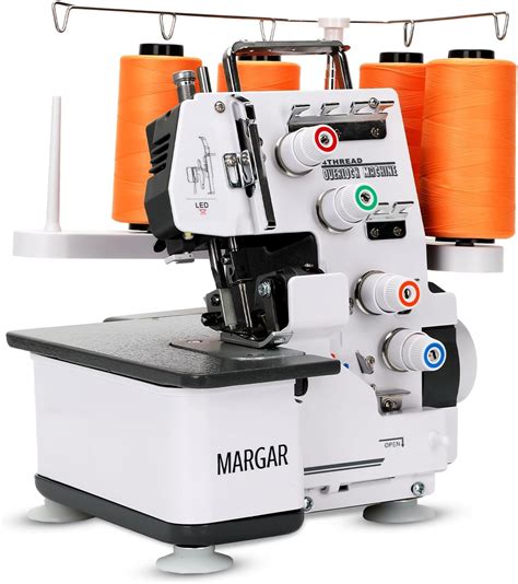 Industrial Serger Sewing Machine Heavy Duty Metal Frame