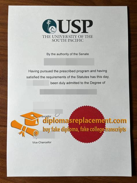 Fake Usp Diploma Buy A University Of The South Pacific Degrees