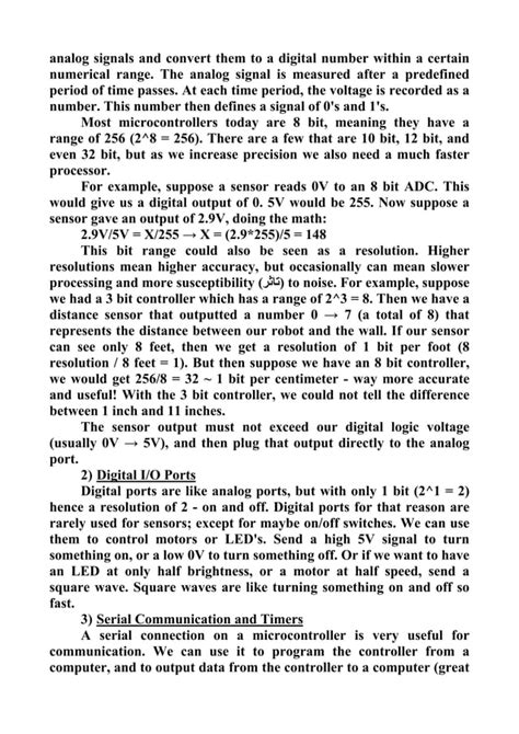Sensors And Microcontroller Interfacing Pdf Computer Peripherals