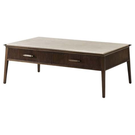 Mid Century Marble Top Cocktail Table For Sale At 1stdibs