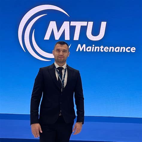 Marko Nesovic Sales Director Repair Services Mtu Maintenance Xing