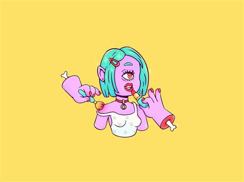 Cyclops Girl By Anastasia Khorosheva On Dribbble