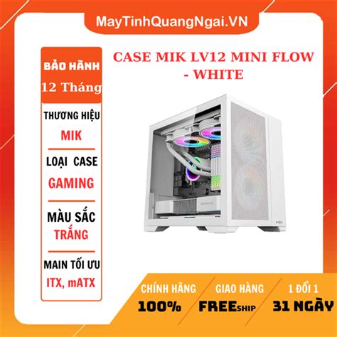 Case Mik Lv12 Mini Flow White