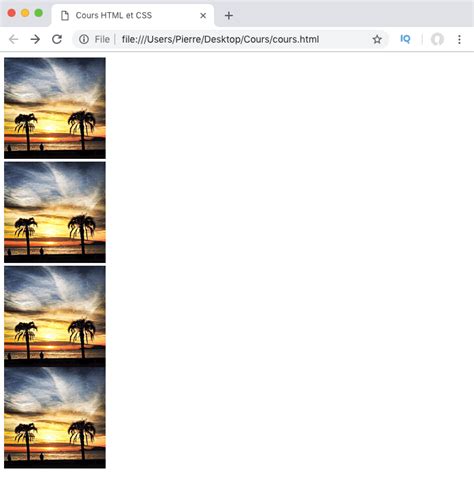 Insérer Des Images Dans Des Pages Avec Lélément Html Img
