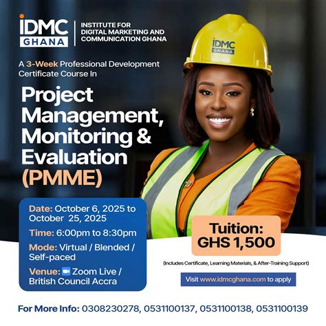 Project Management Monitoring And Evaluation Pmme Institute For Digital Marketing And