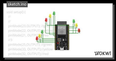 Wokwi Online ESP STM Arduino Simulator