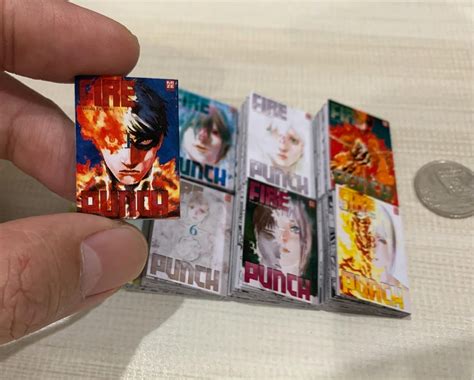 Fire Punch Japanese Manga Book Set For Dolls Etsy