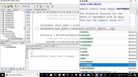 Year Period Year Month Month Day Class In Java Date And Time Api