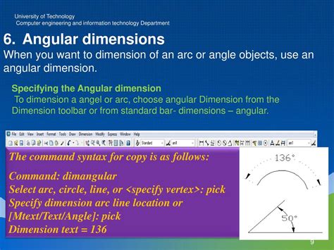 Linear Aligned Diameter Radius Angular And Ppt Download