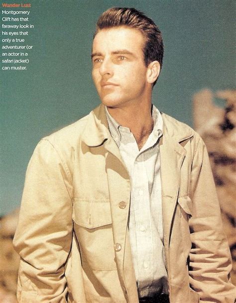 Monty Clift Montgomery Clift Old Hollywood