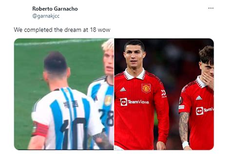 Alejandro Garnacho Debutó En La Selección La Jugada Estelar De Messi