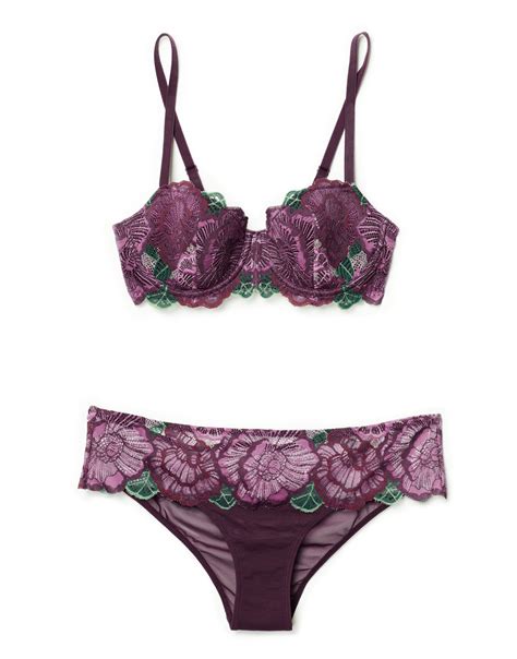 Colete Floral Purple Contour Balconette, 32A-38DD | Adore Me