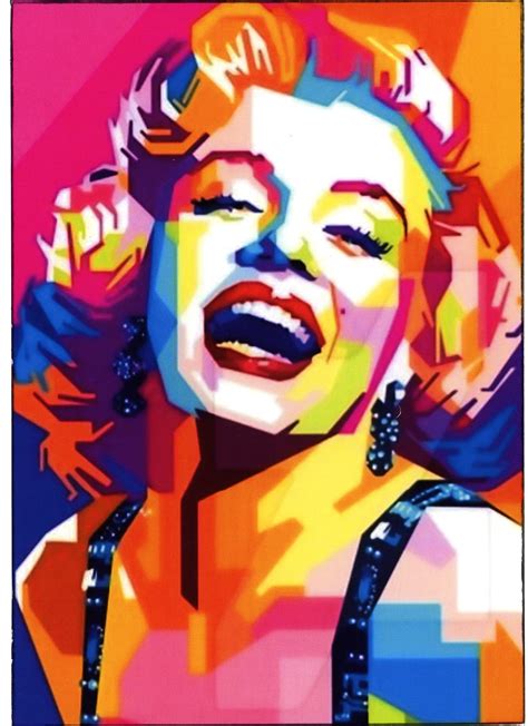 Pinturas De Arte Pop Marilyn Monroe Marilyn Monroe Art Art Print By