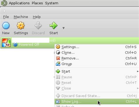 virtualbox linux host windows xp guest stuck on startup 0