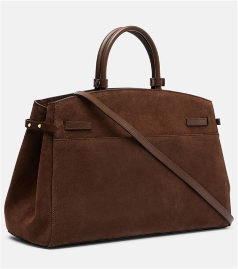 Hudson Suede Tote Bag In Brown De Mellier Mytheresa