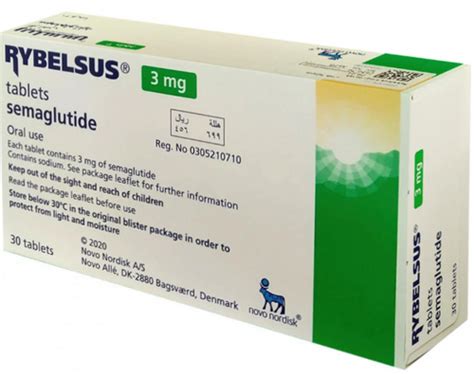 Rybelsus 3mg 1 Box10 Tablets Medinets Master