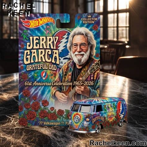 Hot Wheels Jerry Garcia Grateful Dead 61st Anniversary 1965 2026