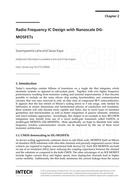 Soi Cmos Device Technology Pdf