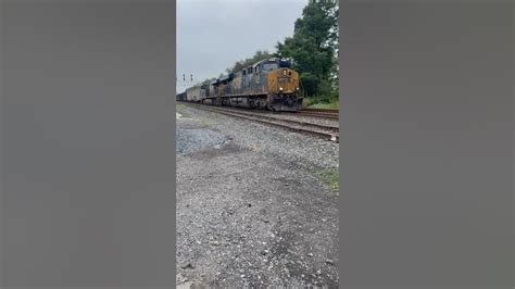 Heavy Csx Trash Train Youtube