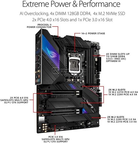 Asus Rog Strix Z590 E Gaming Wifi Mainboard Materinka Kupit V Baku