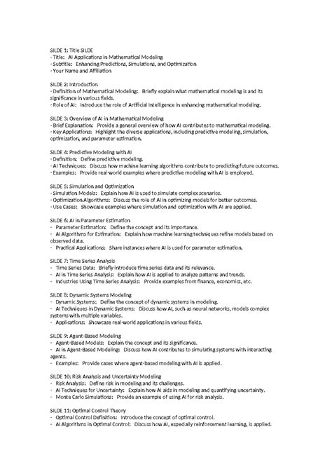Silde 1 Summary Computer Architecture Silde 1 Title Silde Title