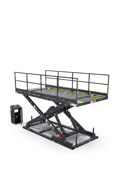 Cspd 1 25 50 Çatılı Makaslı Araç Platformu 2500 Kg Önder Lift