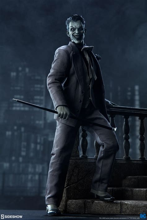 Dc Comics Batman And The Joker Noir Figures By Sideshow Collectibles