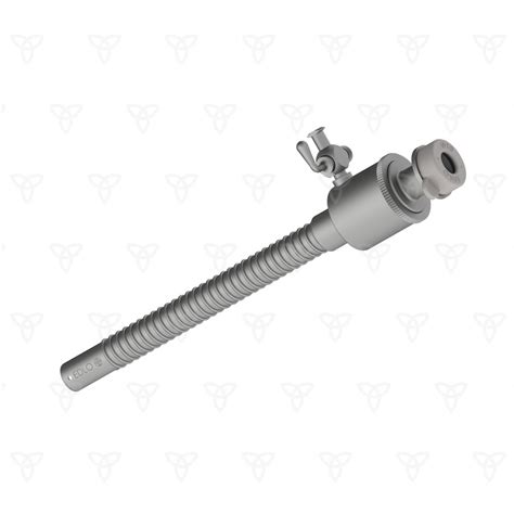 Cânula Janela Rosqueável Com Torneira 10mm X 14cm Dgt Edlo