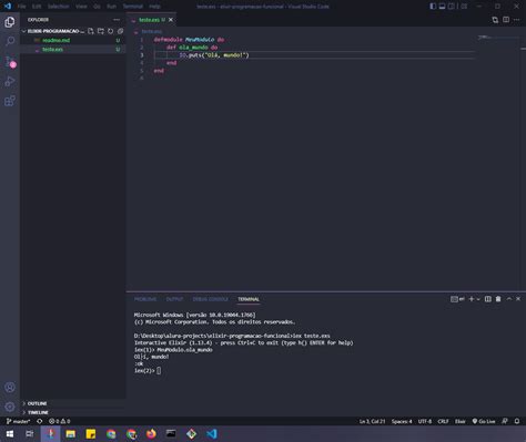 Utf 8 Não Funciona No Interpretador Iex Elixir Sintaxe Programação Funcional E Pattern