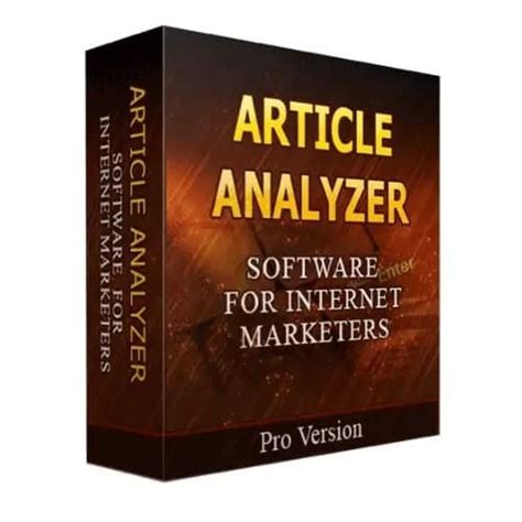 Article Analyzer Software Digital Wooling